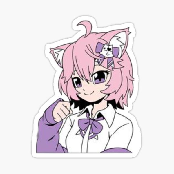 "Silvervale Vshojo LIMITED EDITION Nyan" Sticker for Sale by Elijah5455 ...