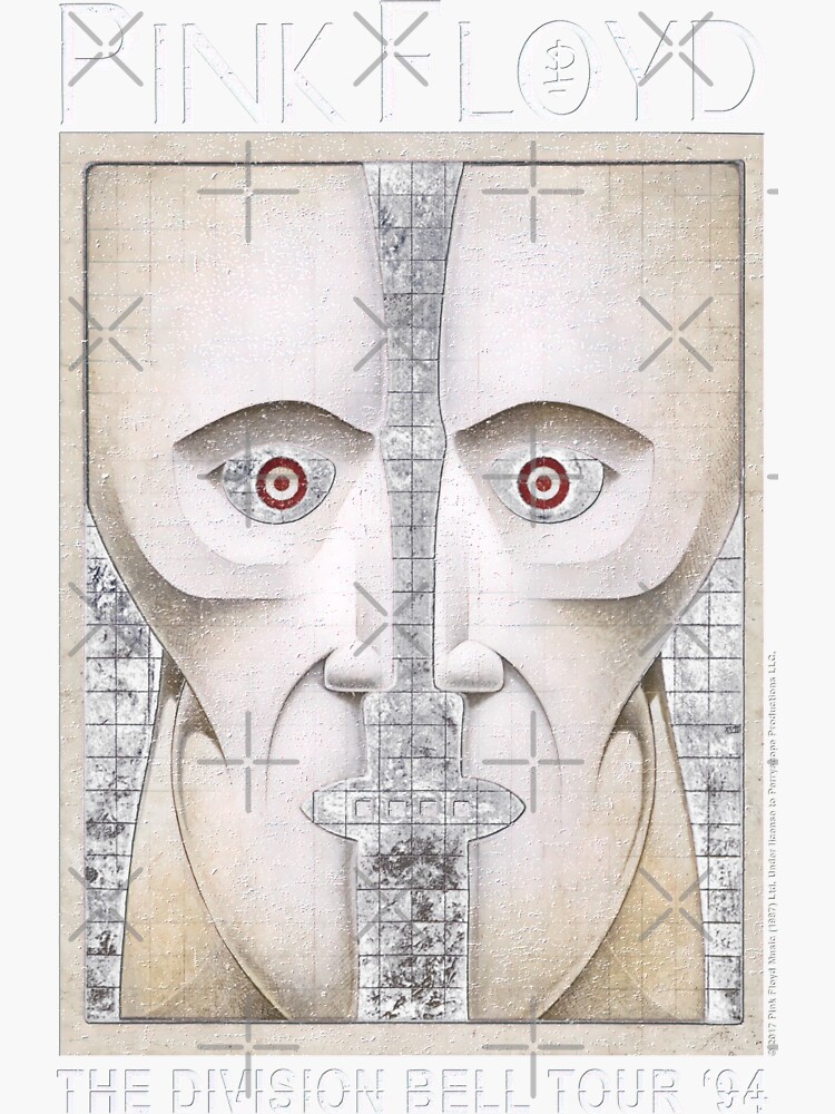 "The Division Bell Tour" Sticker for Sale by fathbayy | Redbubble