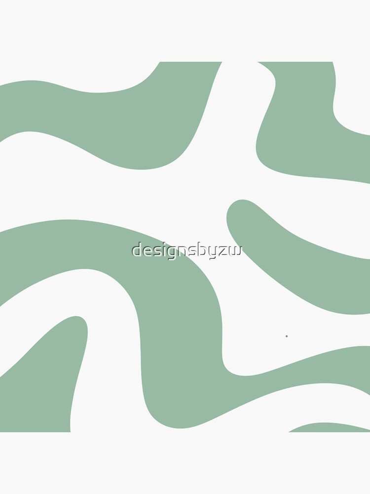 "Sage green" Sticker for Sale by designsbyzw | Redbubble