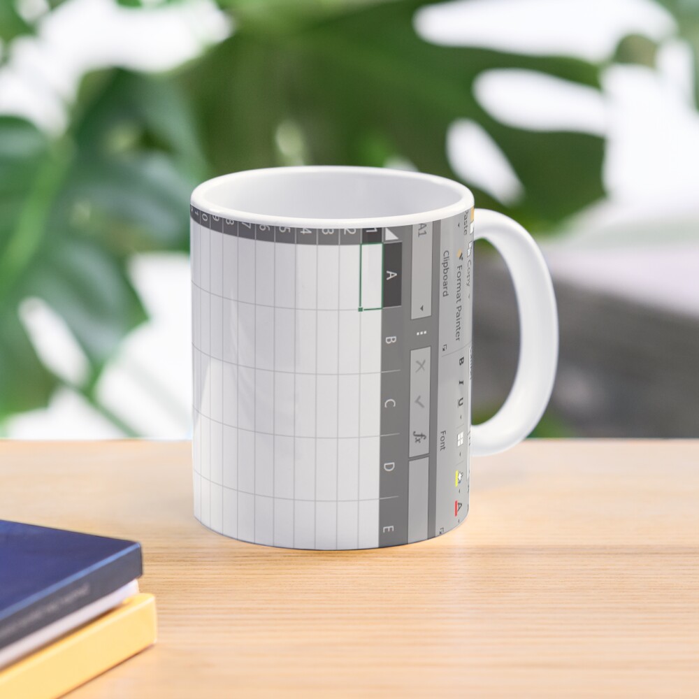 "Excel Spreadsheet" Coffee Mug for Sale by IMTHEBUS | Redbubble