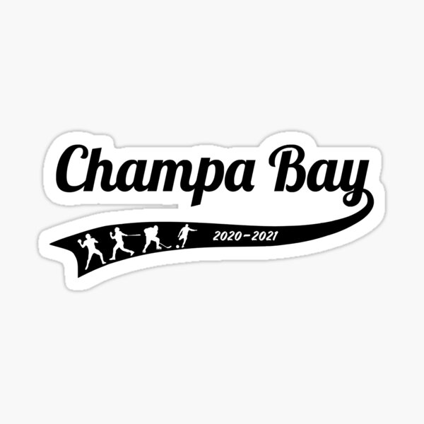 "Tampa Bay Sports Champa Bay Football" Sticker for Sale by NeverLoseSF ...