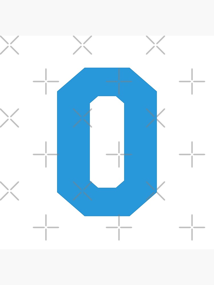 "Alphabet, Blue O, Sports letter O" Poster for Sale by TheCultStuff ...