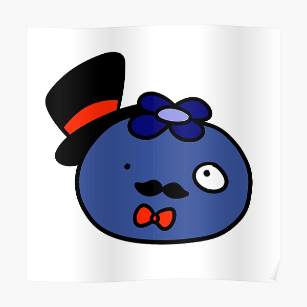 "Fancy Blueberry" Poster for Sale by SaradaBoru | Redbubble