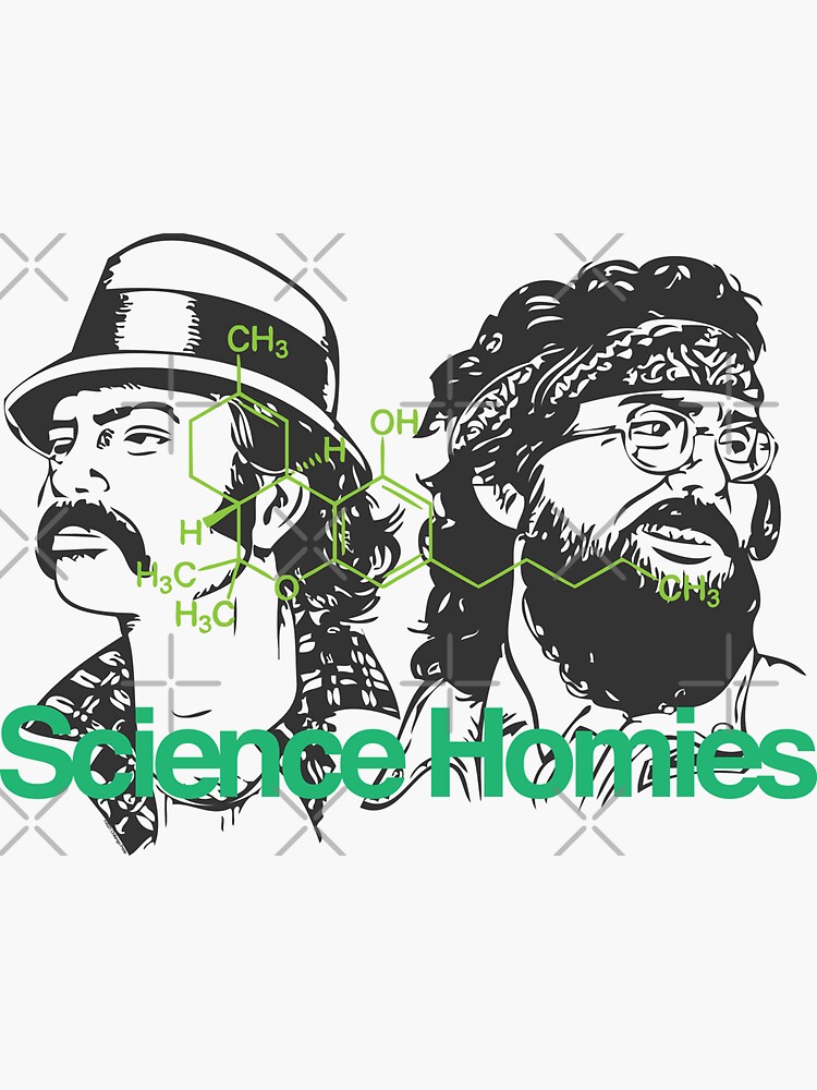 "Science Homies" Sticker for Sale by chilangopride | Redbubble