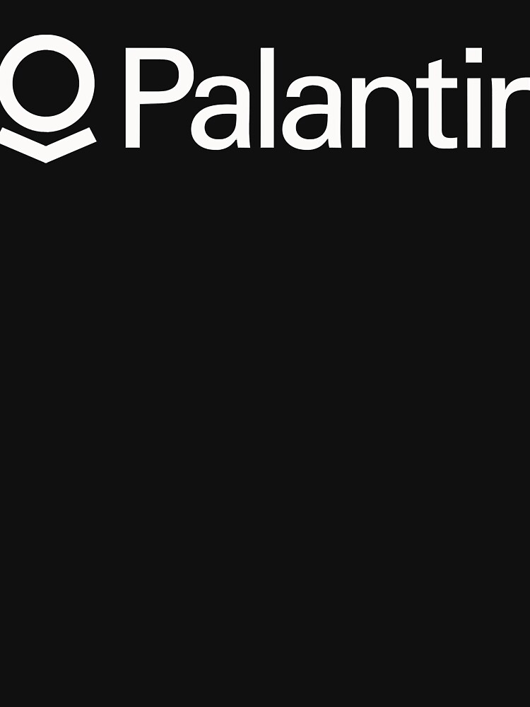 "Palantir Logo Original Classic" T-shirt for Sale by nikolausdainait ...