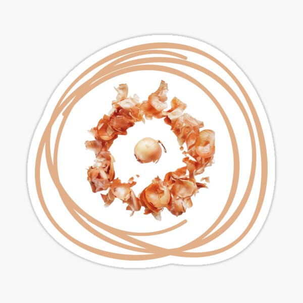 "Onion" Sticker for Sale by Alelmisira | Redbubble