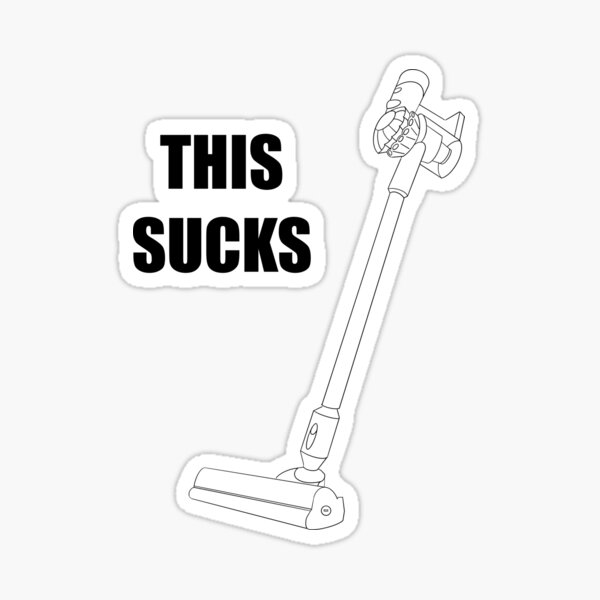 "This sucks " Sticker for Sale by ArtSCPdesign | Redbubble