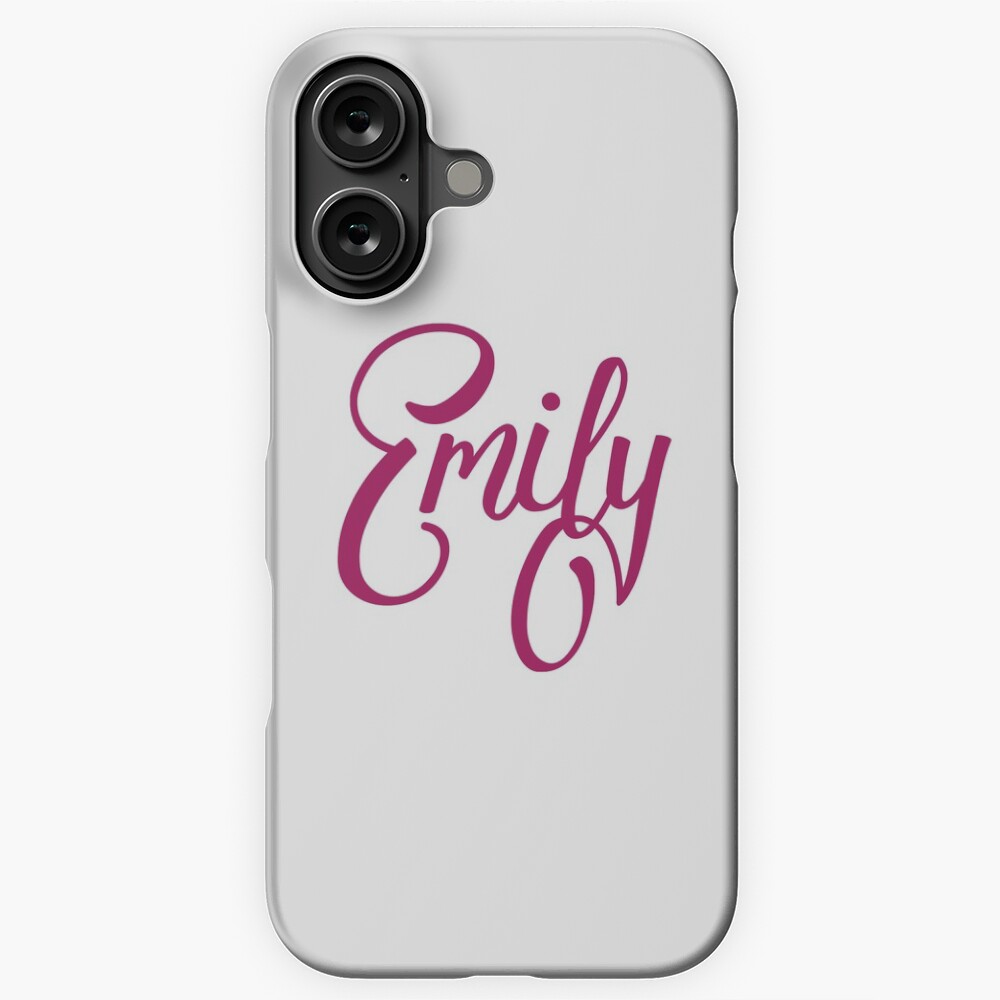 "Emily - name" Sticker for Sale by navtrav | Redbubble