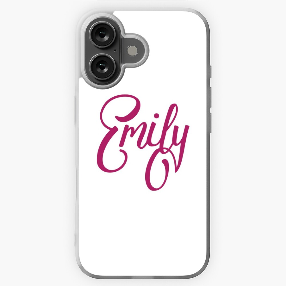 "Emily - name" Sticker for Sale by navtrav | Redbubble