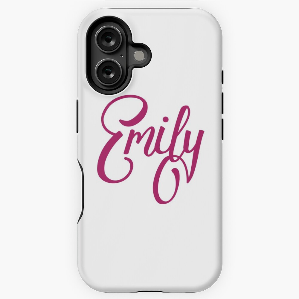 "Emily - name" Sticker for Sale by navtrav | Redbubble