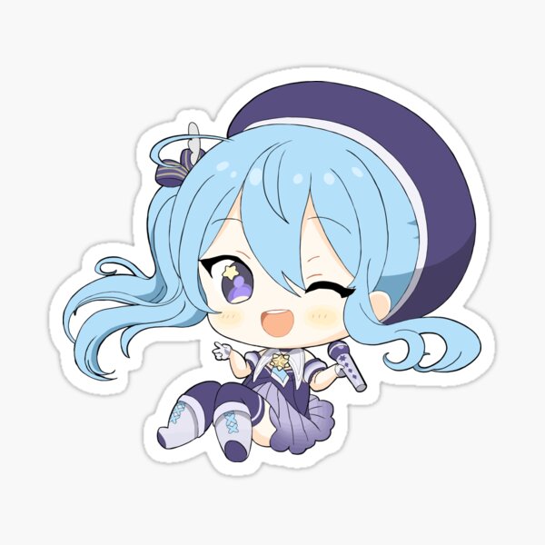 "Hoshimachi Suisei" Sticker for Sale by Sinjirou | Redbubble