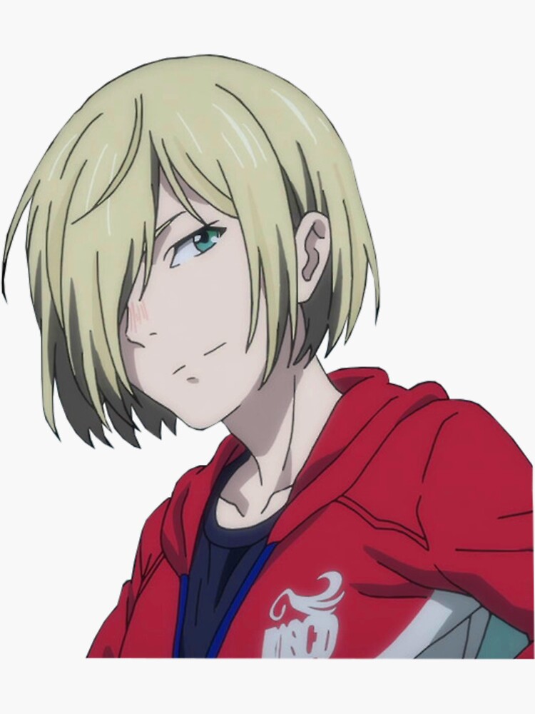 "Smiling Yurio" Sticker for Sale by animekitten | Redbubble