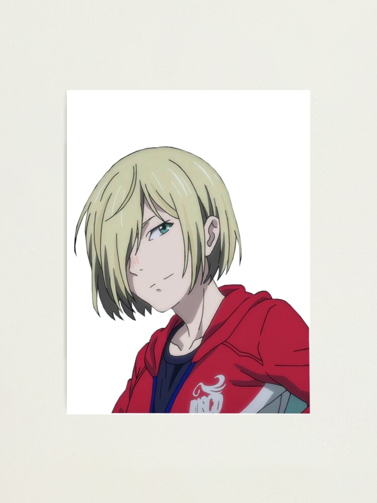 "Smiling Yurio" Photographic Print for Sale by animekitten | Redbubble