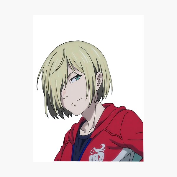 "Smiling Yurio" Photographic Print for Sale by animekitten | Redbubble