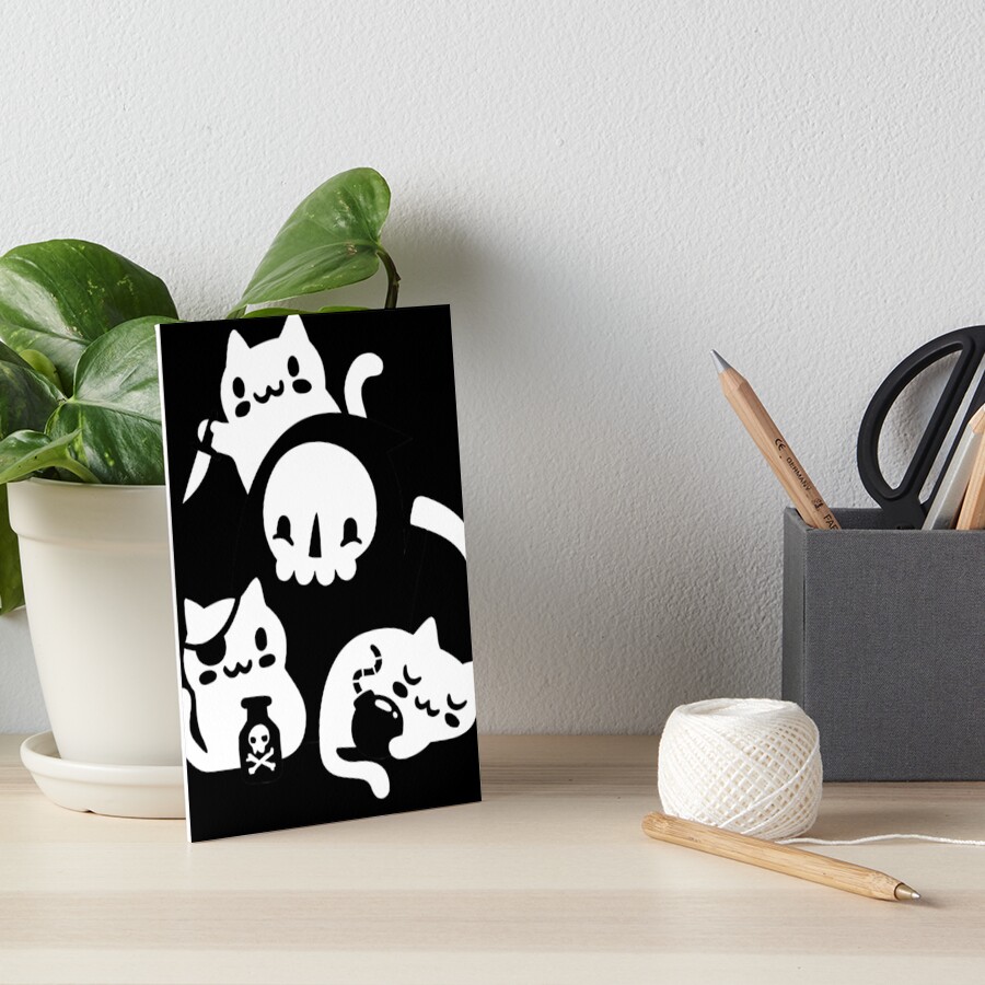 "Deaths Little Helpers" Art Board Print by PercyDuerr | Redbubble