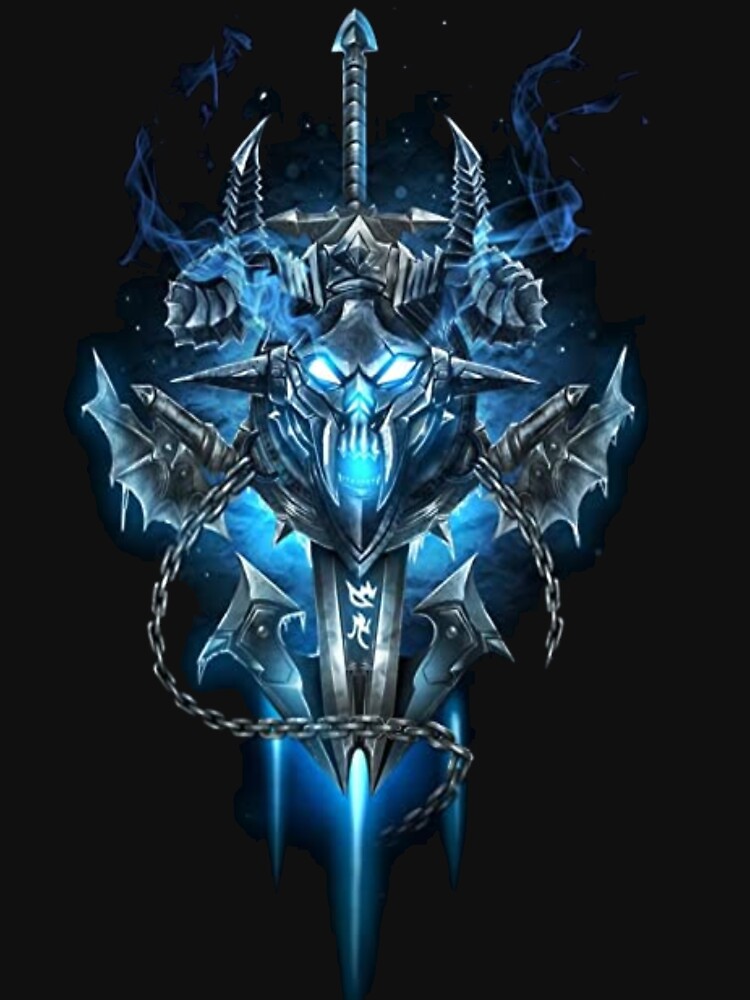 "Frost Death Knight logo" T-shirt for Sale by Marouwx | Redbubble ...