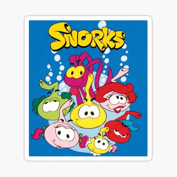 "Snorks" Sticker by CrazyVisions | Redbubble