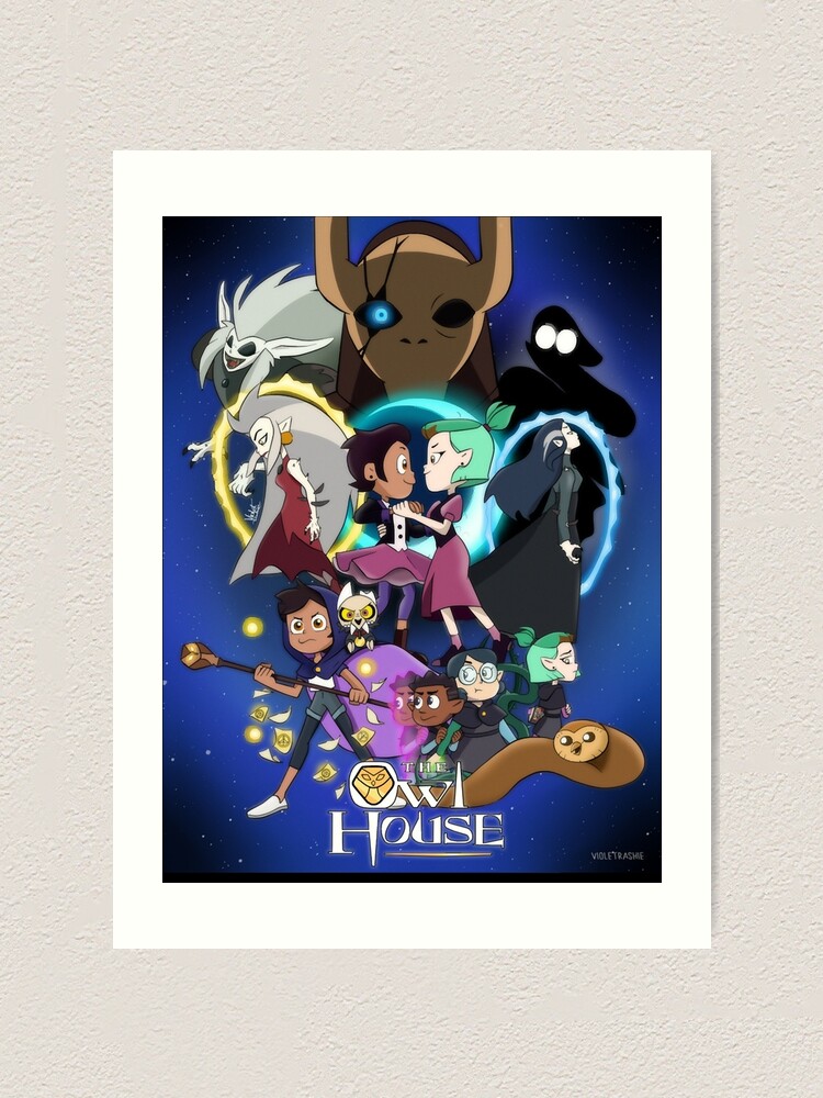 "the owl house poster" Art Print for Sale by Aliciaonley | Redbubble