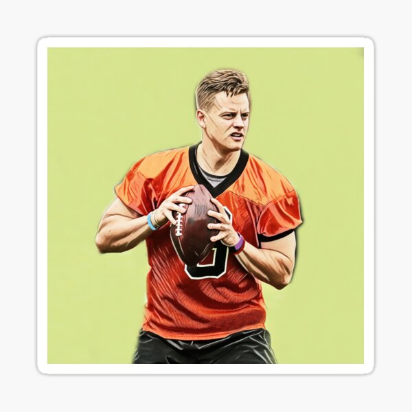 "Joe Burrow" Sticker for Sale by Dogturns | Redbubble