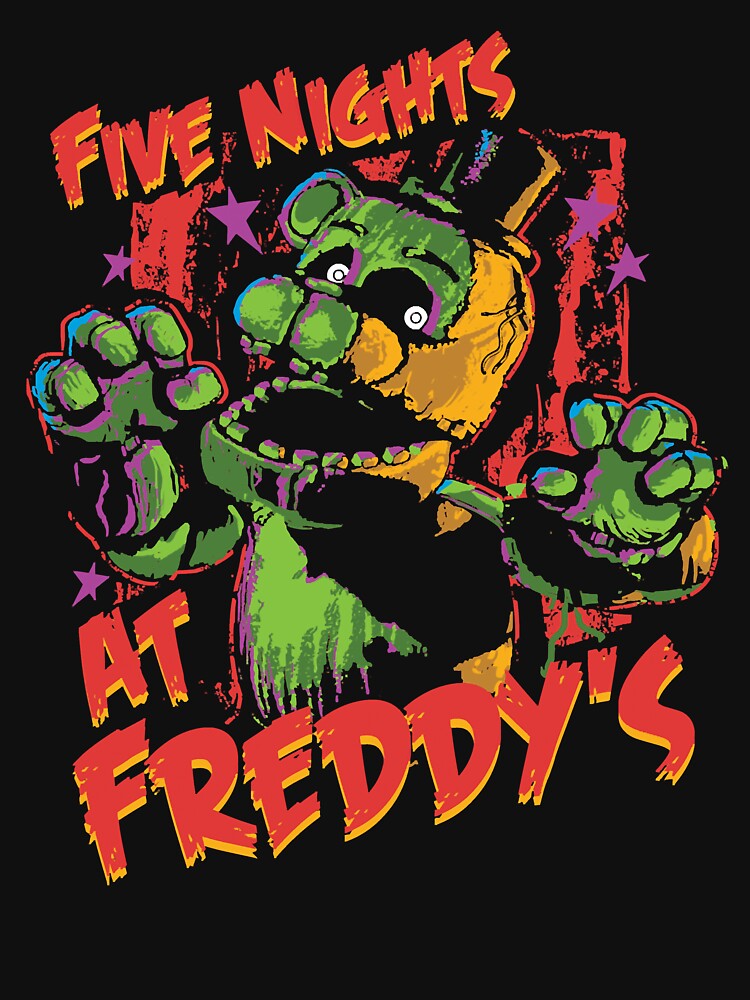 "Five Nights At Freddy's Phantom Freddy" T-shirt for Sale by ...