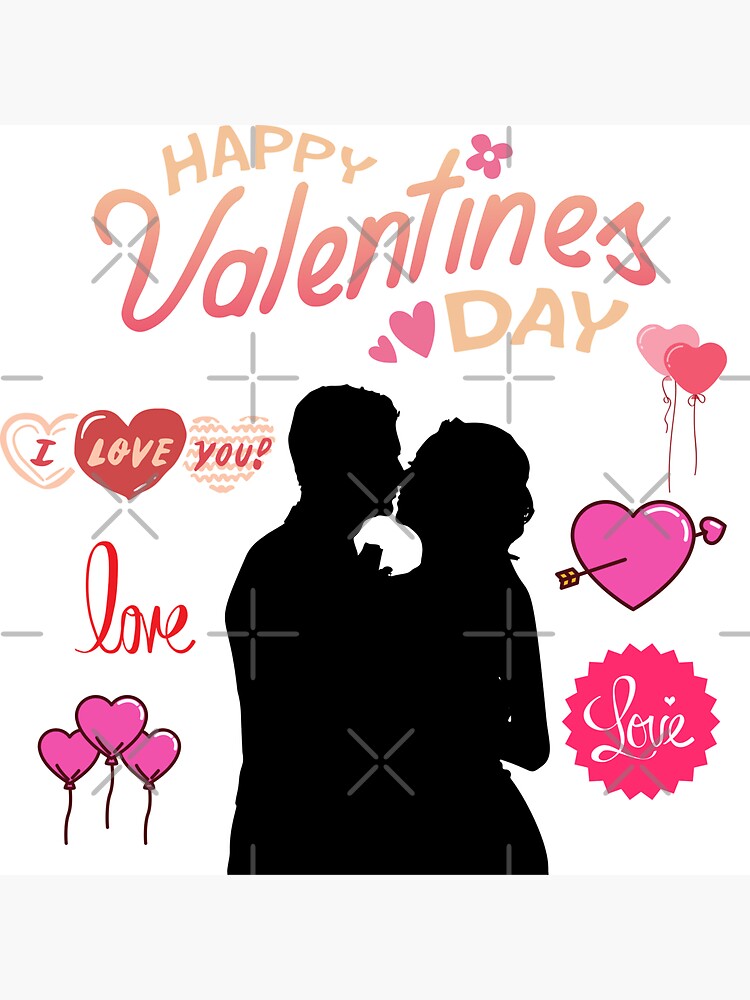 "Romantic Gesture - 14th Feb Lovers Day " Sticker for Sale by bahiyaar ...
