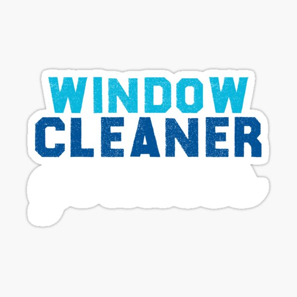 "Window Cleaner, Funny Cleaning svg" Sticker for Sale by theDlab ...