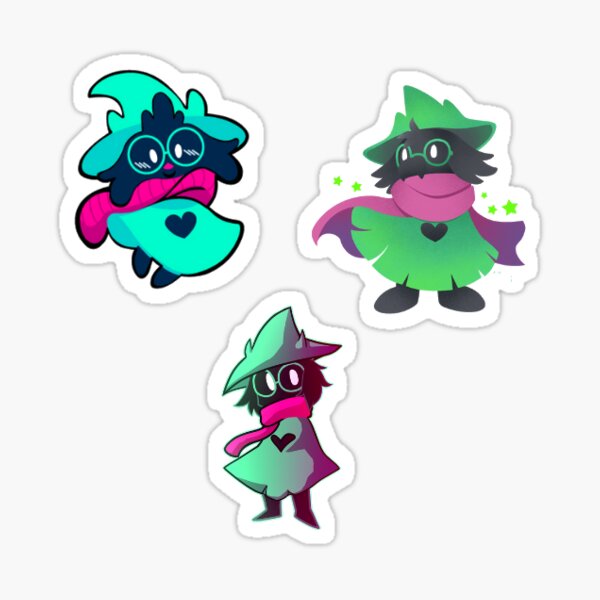 Stickers, Labels & Tags Sets Undyne Ralsei Sticker Set Undertale ...
