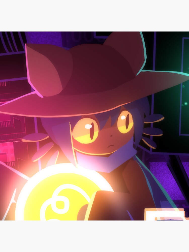 "Niko OneShot" Sticker for Sale by Cyberpunk-Retro | Redbubble