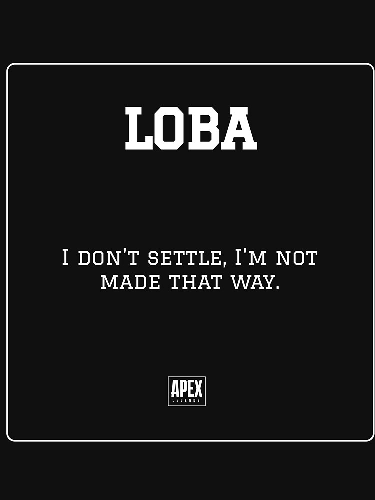 "Apex Legends Loba // Apex Legends // LobaFanart" T-shirt for Sale by ...