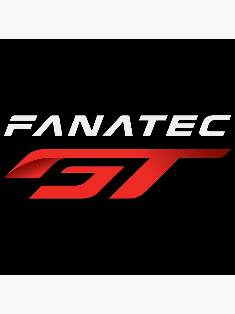 "Cool Iconic Fanatec GT Design" Poster for Sale by krobbinin | Redbubble