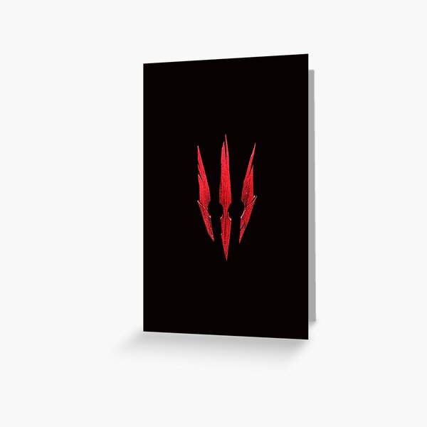 "Witcher / Gwent - Monster faction logo" Greeting Card for Sale by ...