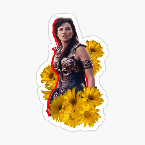 "Xena pop art" Sticker for Sale by Domi-llustra | Redbubble