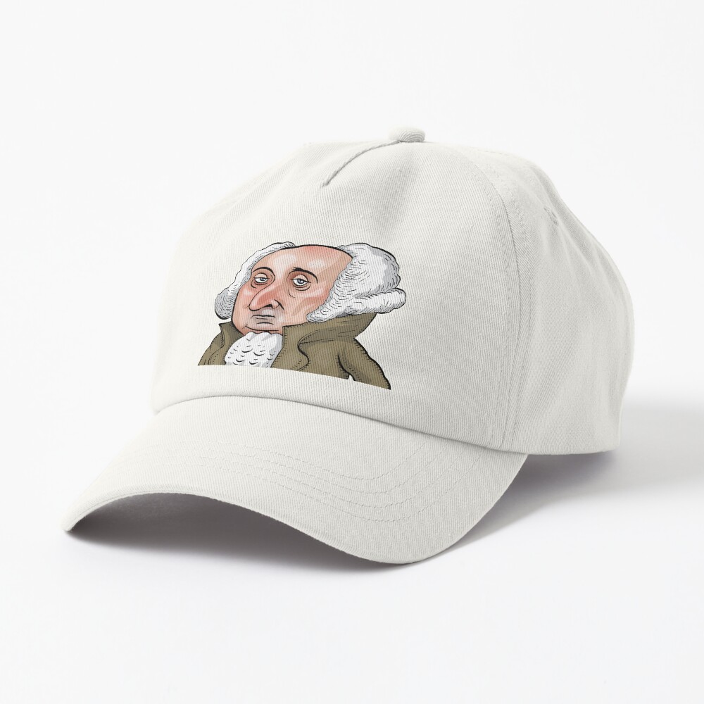 "President John Adams" Sticker for Sale by MacKaycartoons | Redbubble