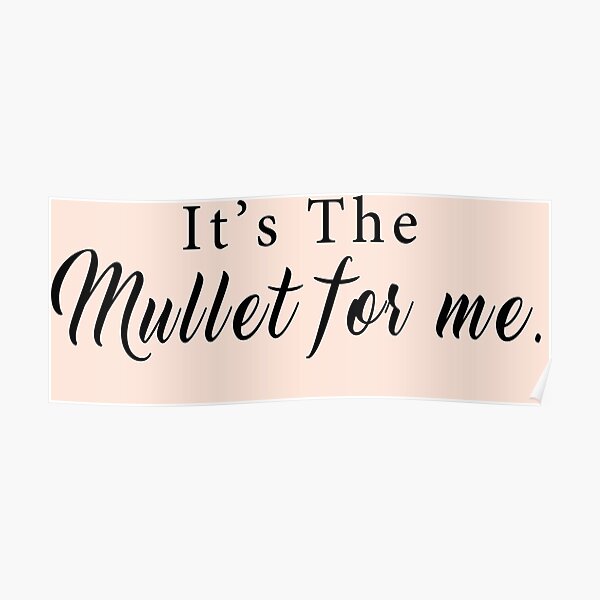 "It’s The Mullet For Me shirt, Mullet magnet, mullet lover, t shirt ...