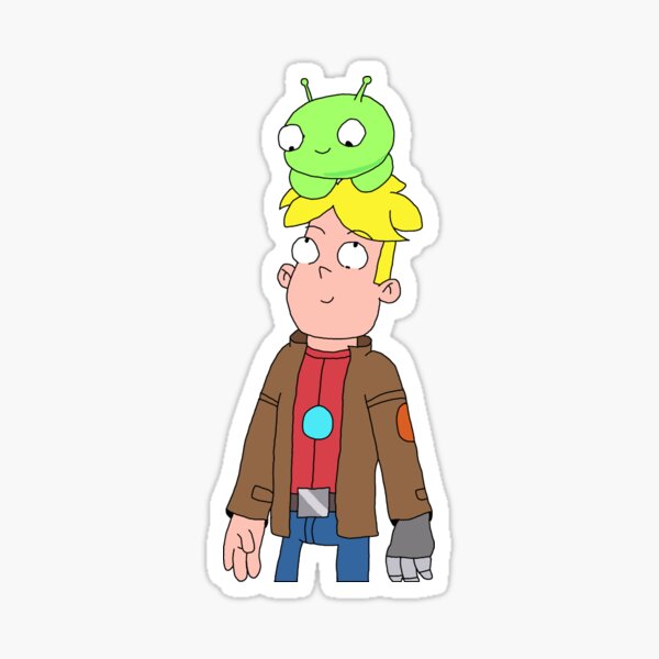 "mooncake final space" Sticker for Sale by Zmrani | Redbubble