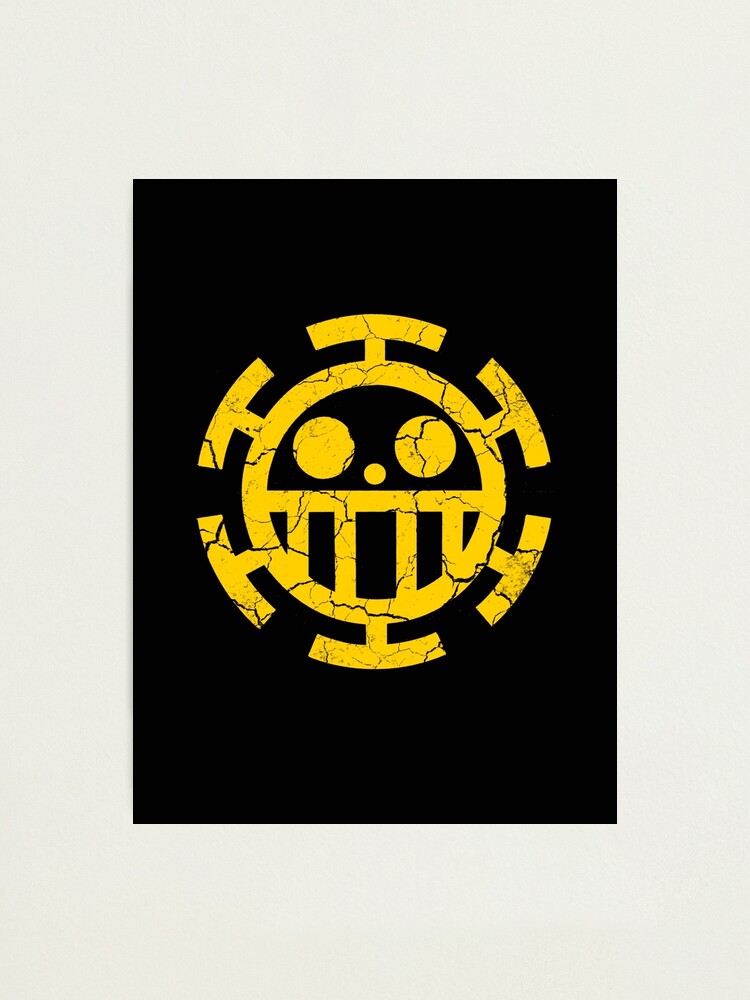 Lámina fotográfica «Trafalgar D. Water Law (símbolo)» de bigsermons ...