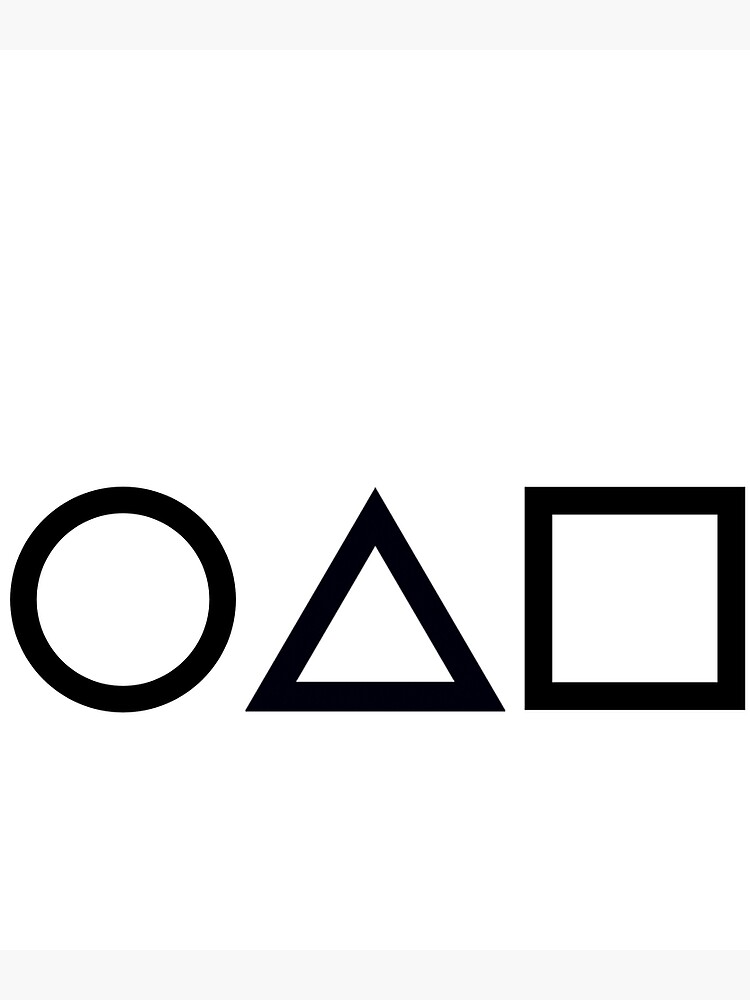 "squid game card logo" Art Print by sidtv99 | Redbubble