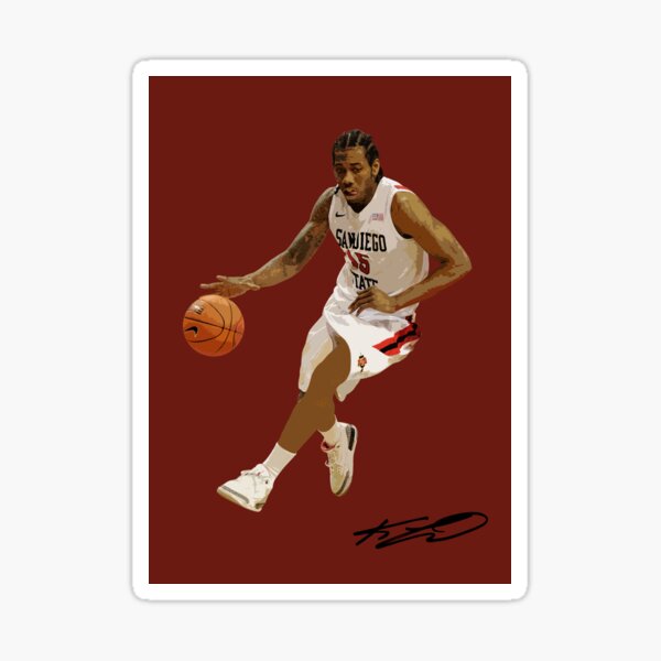 "kawhi leonard" Sticker for Sale by frangipanms | Redbubble