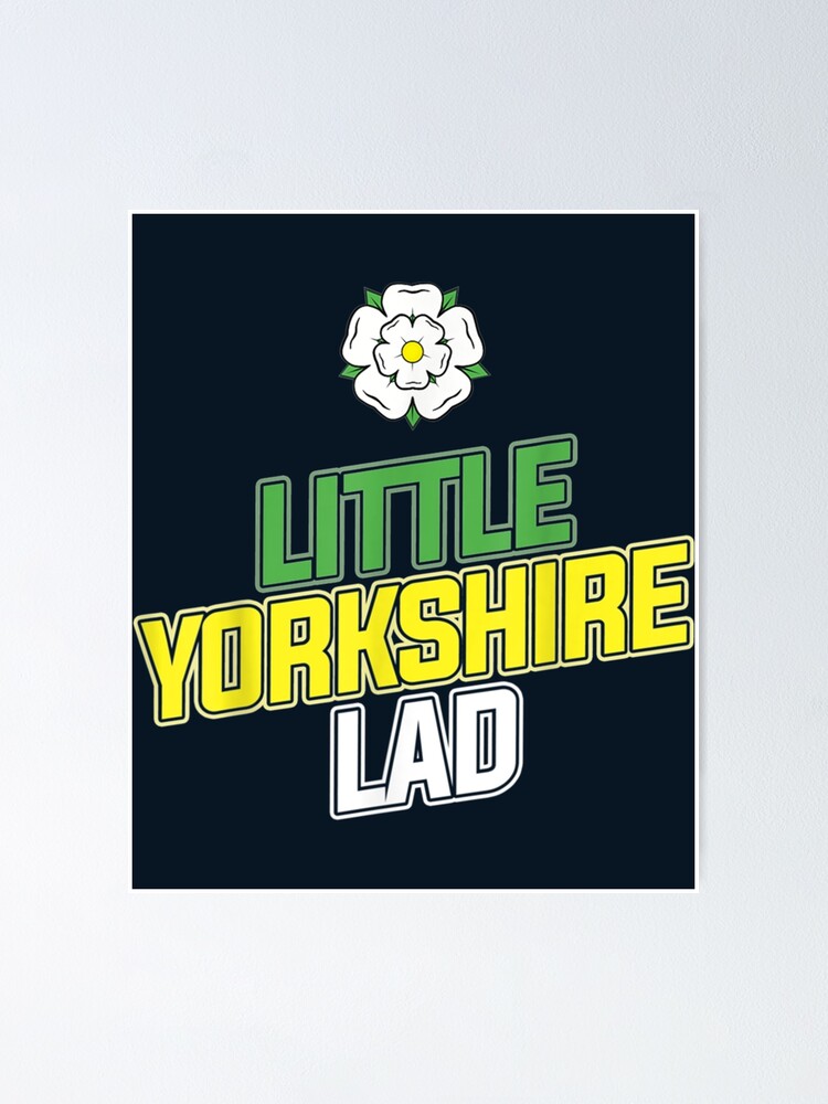 "Kids Little Yorkshire Lad Boy Proud Yorkshire Rose Flag " Poster for ...