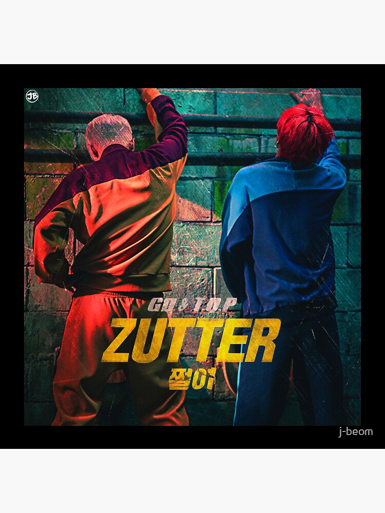 "GD & TOP - Zutter" Sticker for Sale by strdusts | Redbubble