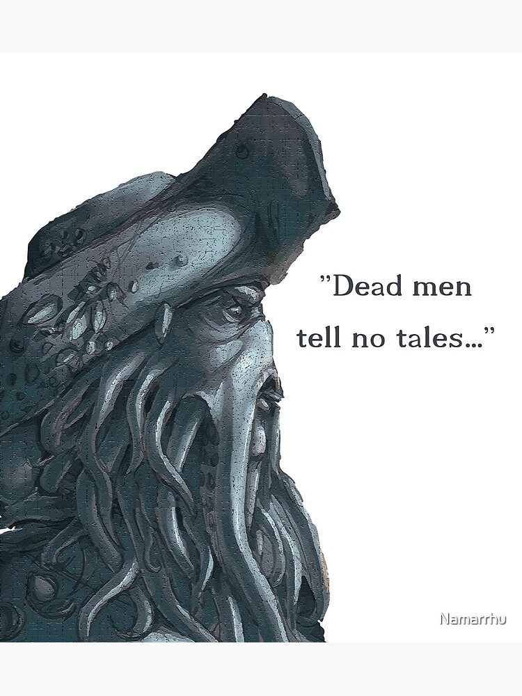 "Davy Jones Pirates of the Caribbean" Poster for Sale by Namarrhu ...