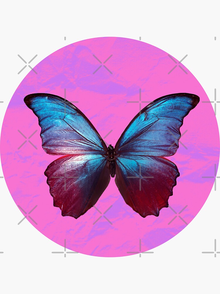 "Butterfly" Sticker by Mechalina | Redbubble