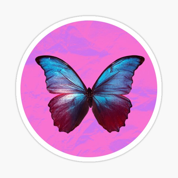 "Butterfly" Sticker by Mechalina | Redbubble