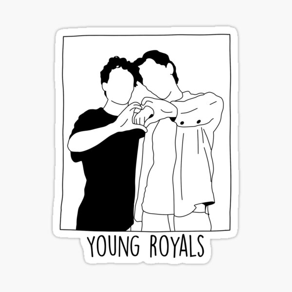 "Young Royals" Sticker for Sale by DreamPassion | Redbubble