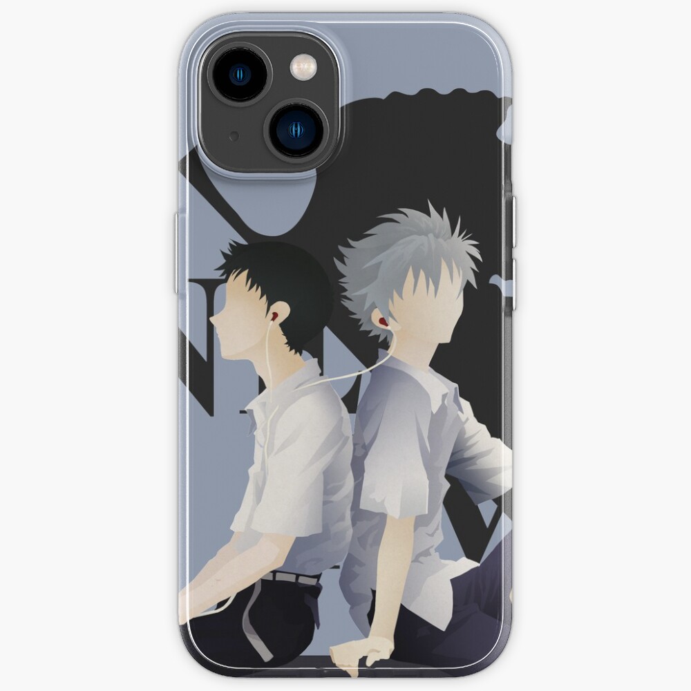 "Ikari Shinji & Nagisa Kaworu - 碇シンジ&渚カヲル - EVANGELION" iPhone Case for ...