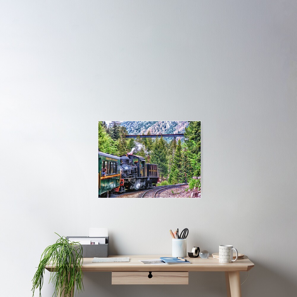 "Georgetown Loop Railroad" Poster by briankphoto | Redbubble