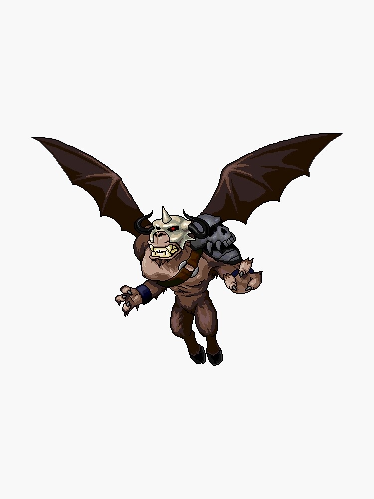 "MapleStory Crimson Balrog" Sticker for Sale by sell4kell | Redbubble