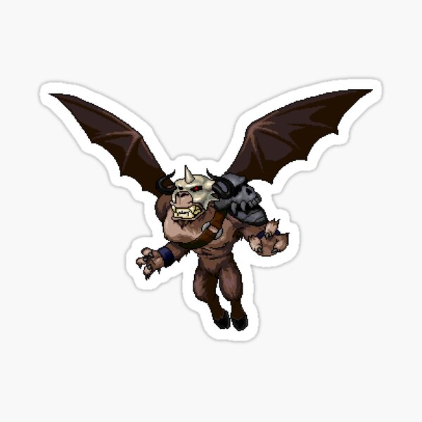"MapleStory Crimson Balrog" Sticker for Sale by Kelly Meehan | Redbubble
