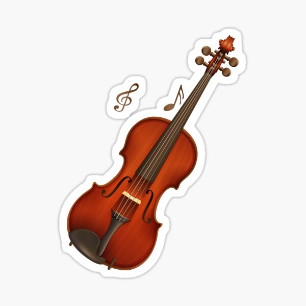 "Funny Violin" Sticker for Sale by so01 | Redbubble