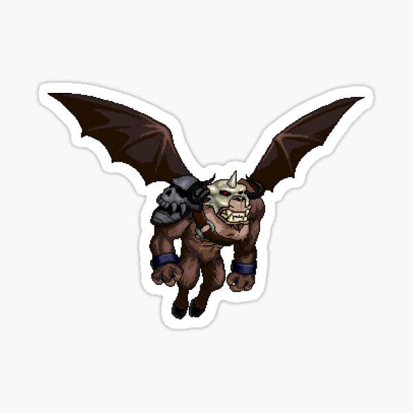 "MapleStory Crimson Balrog 2" Sticker for Sale by sell4kell | Redbubble